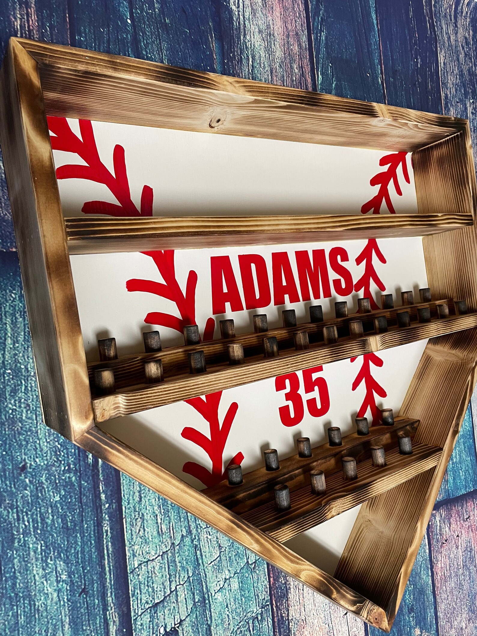 Home Plate Baseball Display Championship Ring Ball Case - Etsy