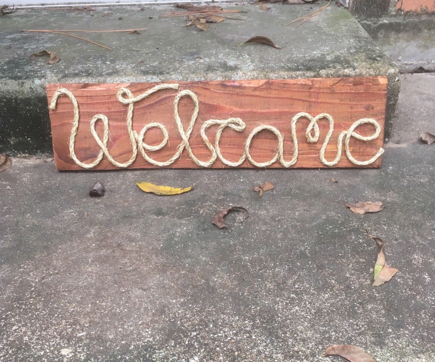 Wood Sign, Wooden Sign, Rope Sign, Sign, Wall Decor, Home Decor, Rustic ...