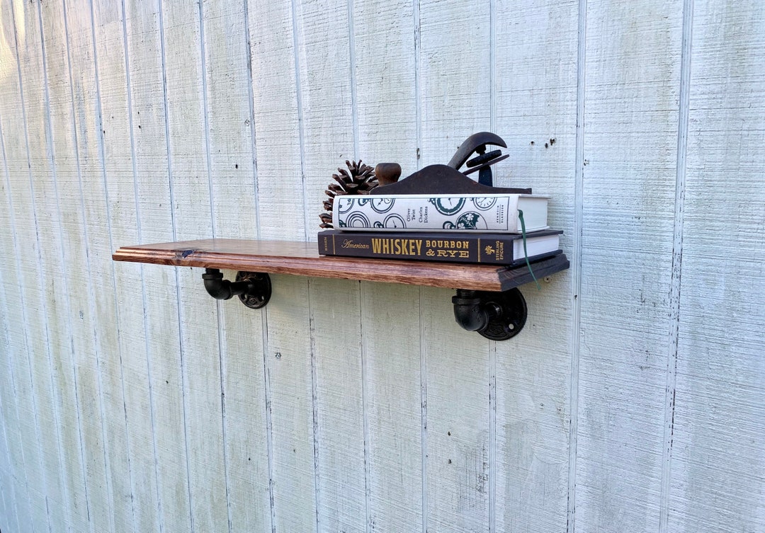 Rustic Wall Shelf | Floating Shelves | Farmhouse Furniture | Floating ...