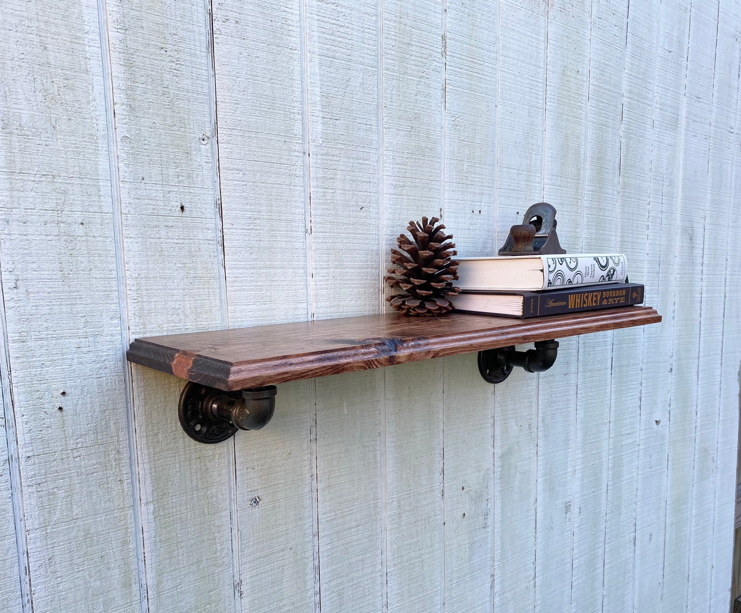 Rustic Wall Shelf Floating Shelves Farmhouse Furniture - Etsy