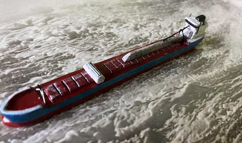 Hand-painted Great Lakes Bulk Carrier Model - Algoma Mariner - Canadian ...