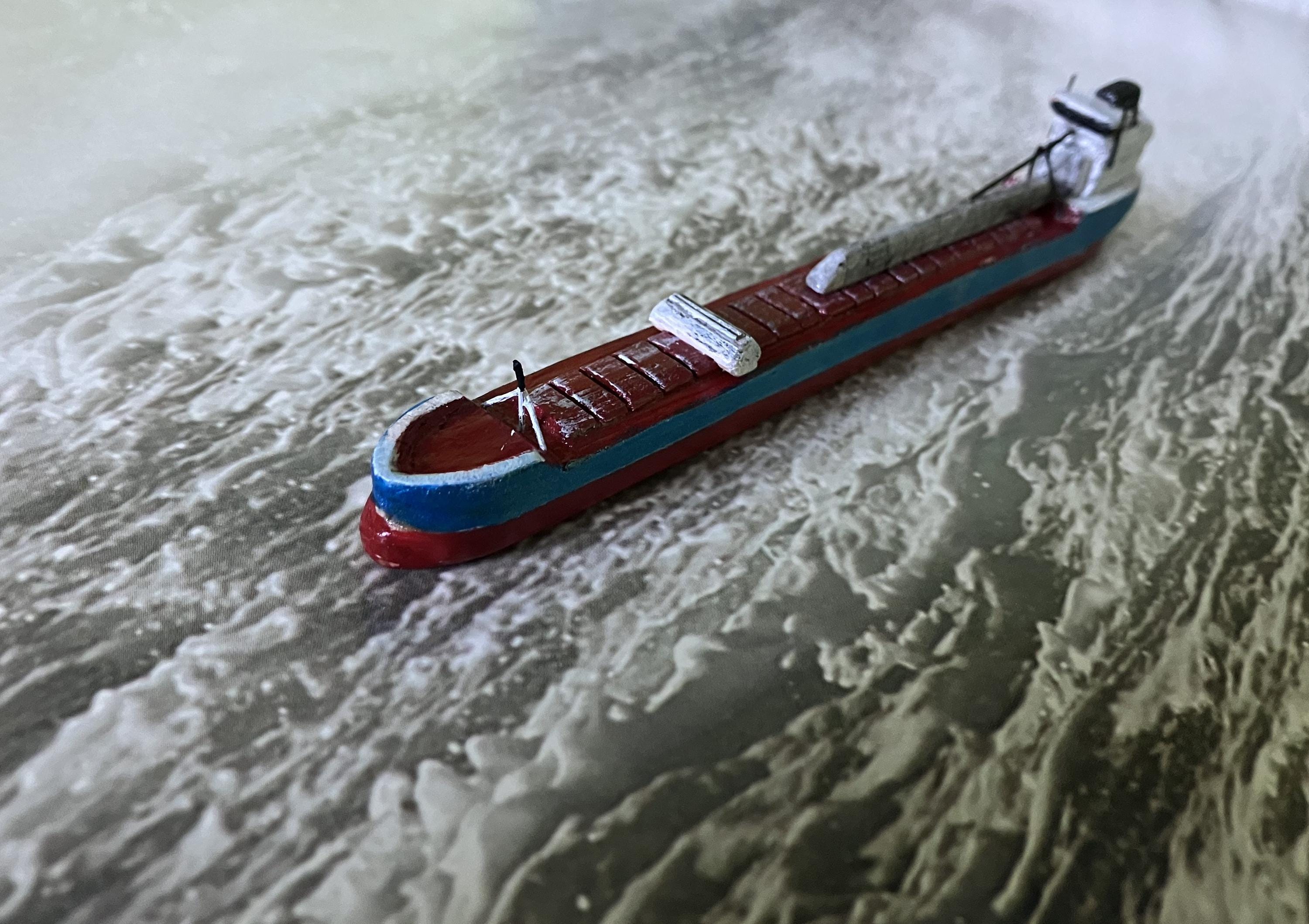 Hand-painted Great Lakes Bulk Carrier Model - Algoma Mariner - Canadian ...