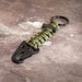 Paracord Survival Keyring with Flint - Etsy
