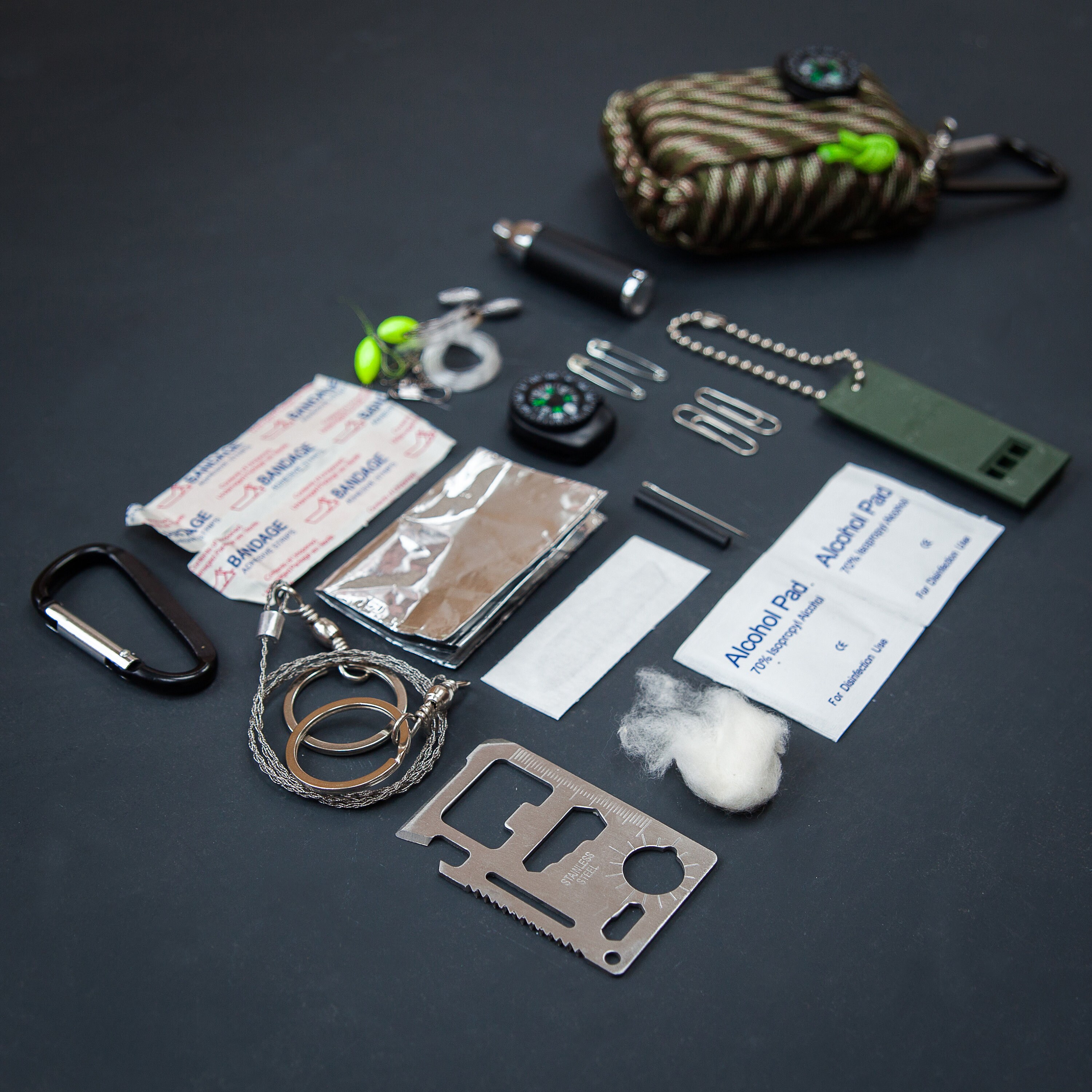 Paracord Prepper Survival Pack - Etsy