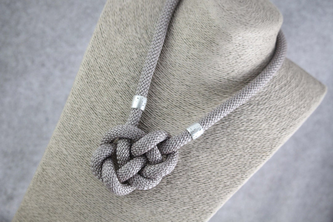 Celtic Knot Rope Necklace