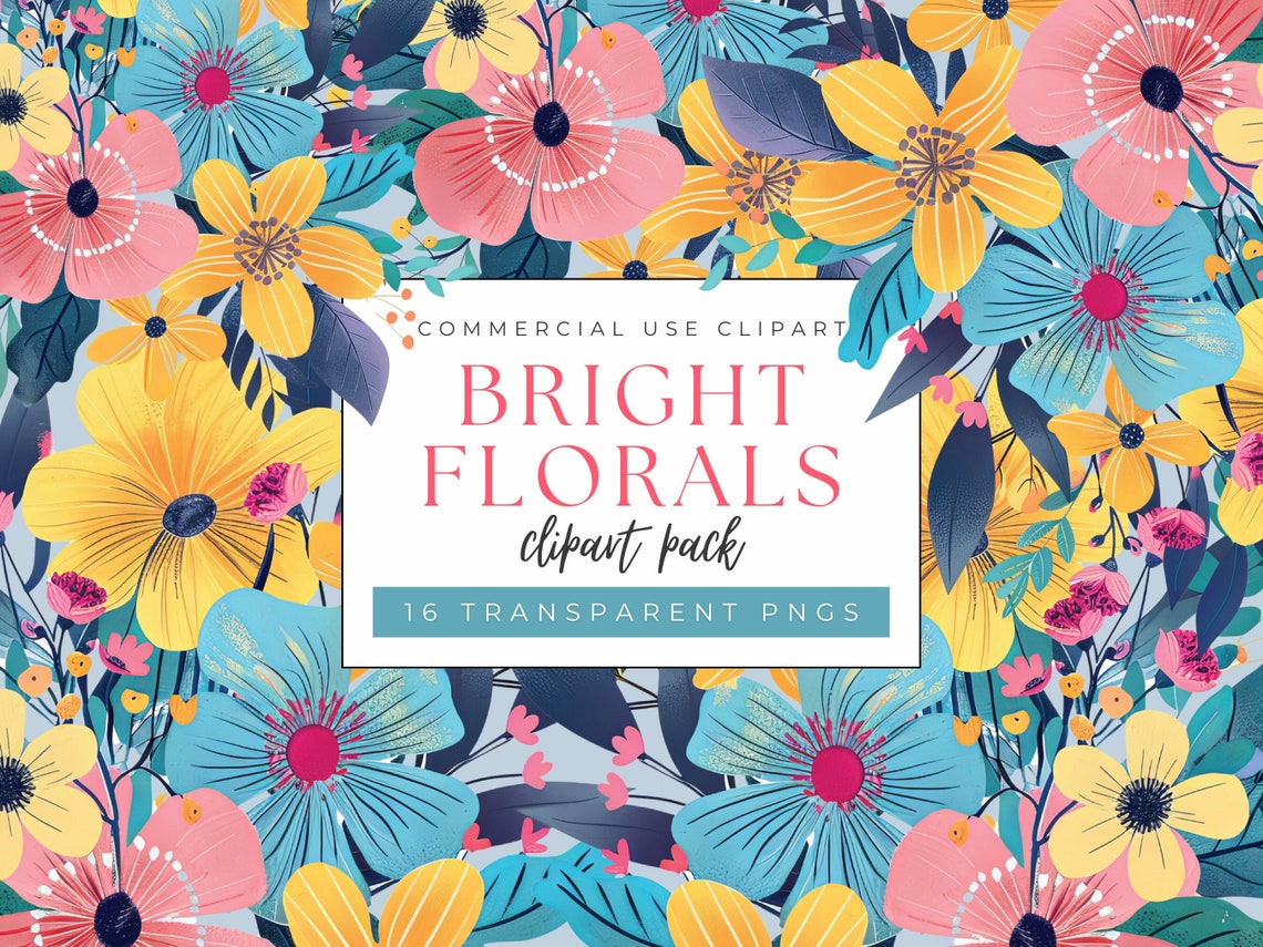 Flower Clipart, Wedding Clipart, Commercial Use, Watercolor Floral ...