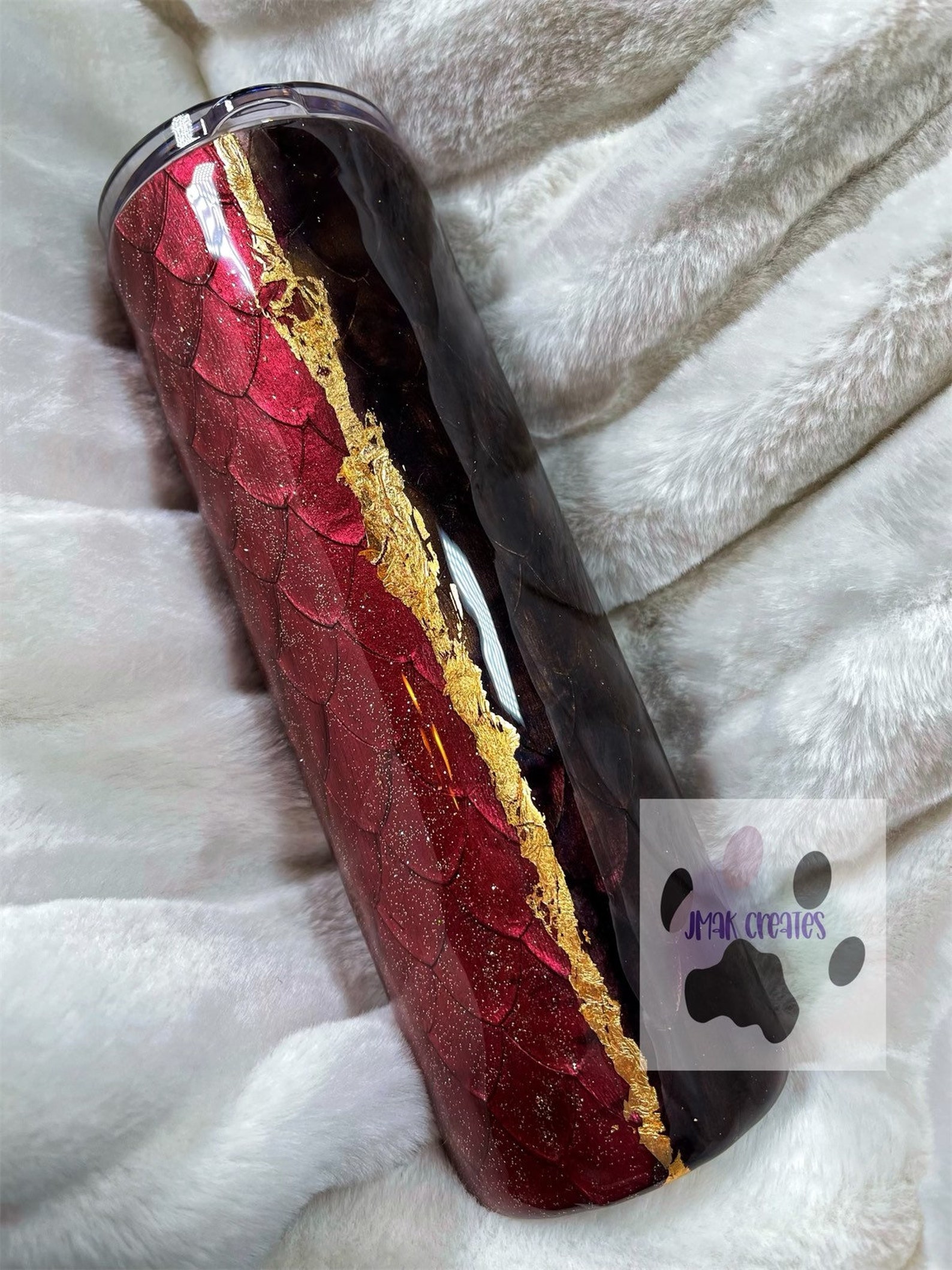 Finley and Nyfain Dragon Scale Tumbler - Etsy