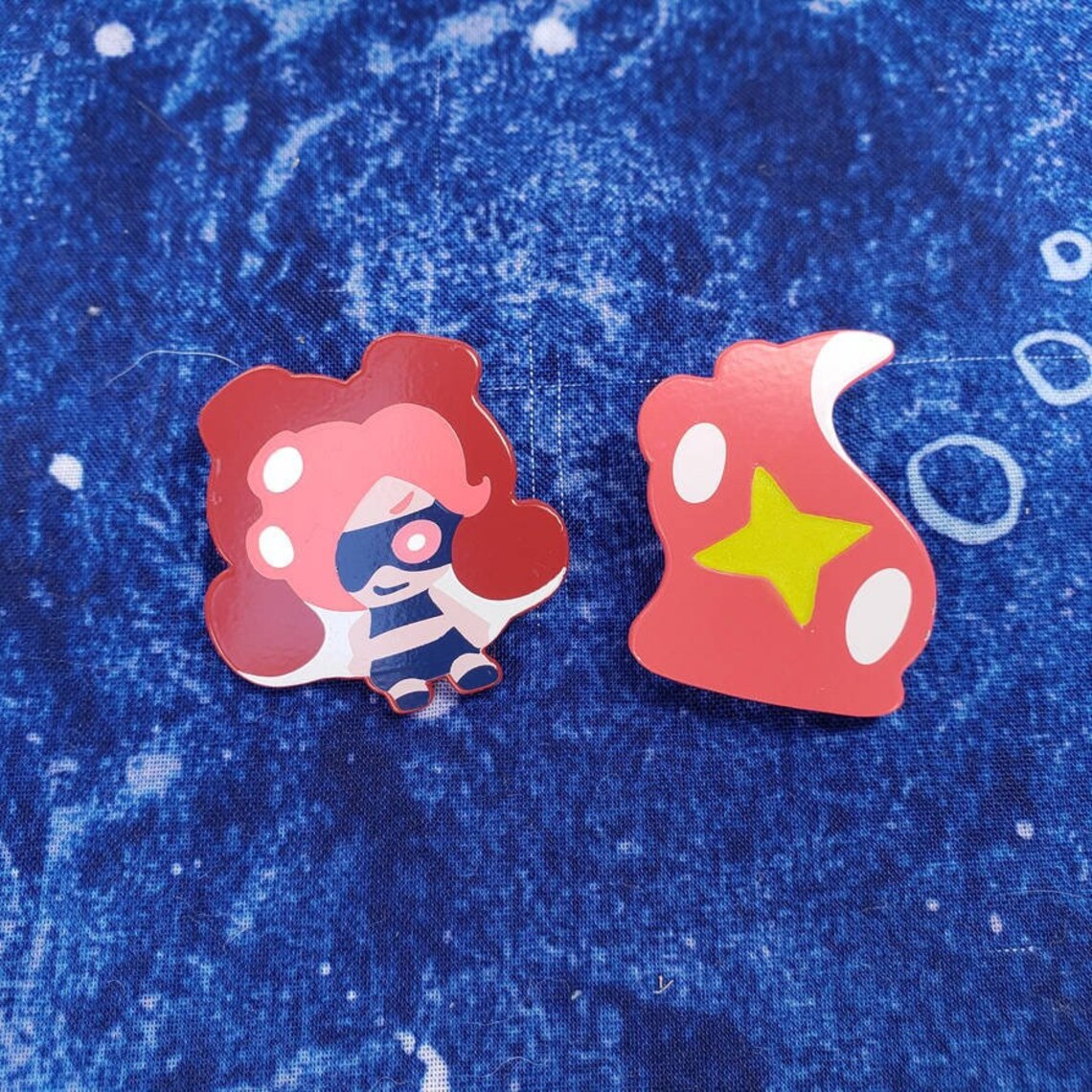 Splatoon Octarian Mem Cake Enamel Pins - Etsy