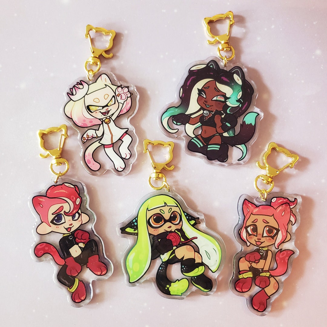 Neko Splatoon 2 Charms - Etsy