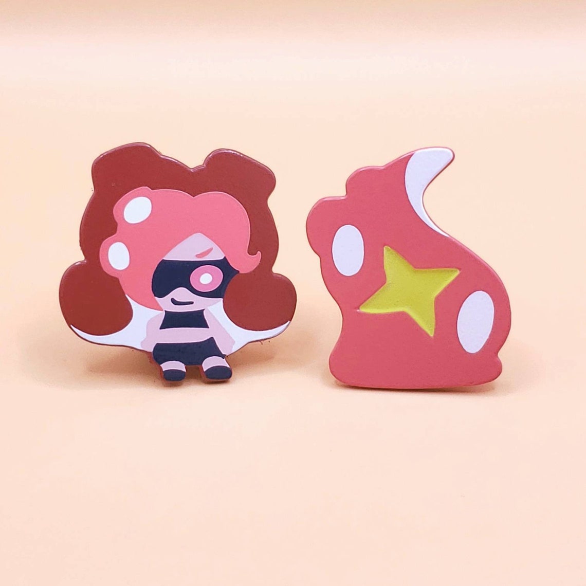 Splatoon Octarian Mem Cake Enamel Pins - Etsy