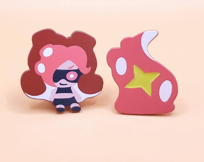 Splatoon Octarian Mem Cake Enamel Pins - Etsy