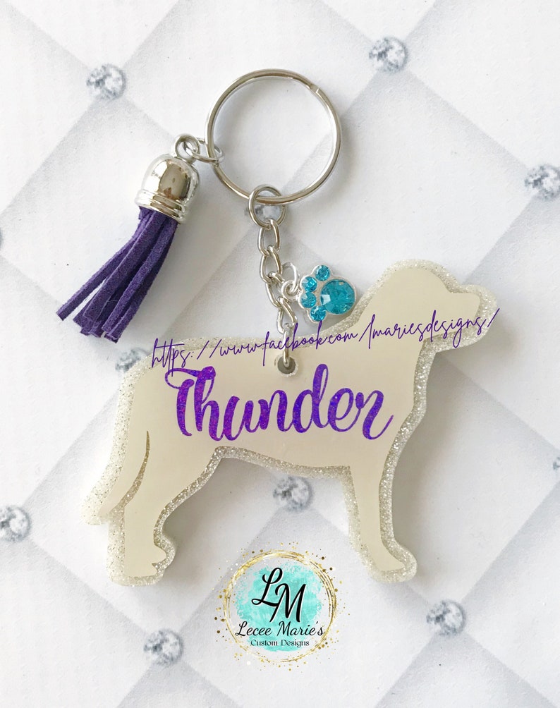 Labrador Keychains Lab Mama custom keychains dog mom | Etsy