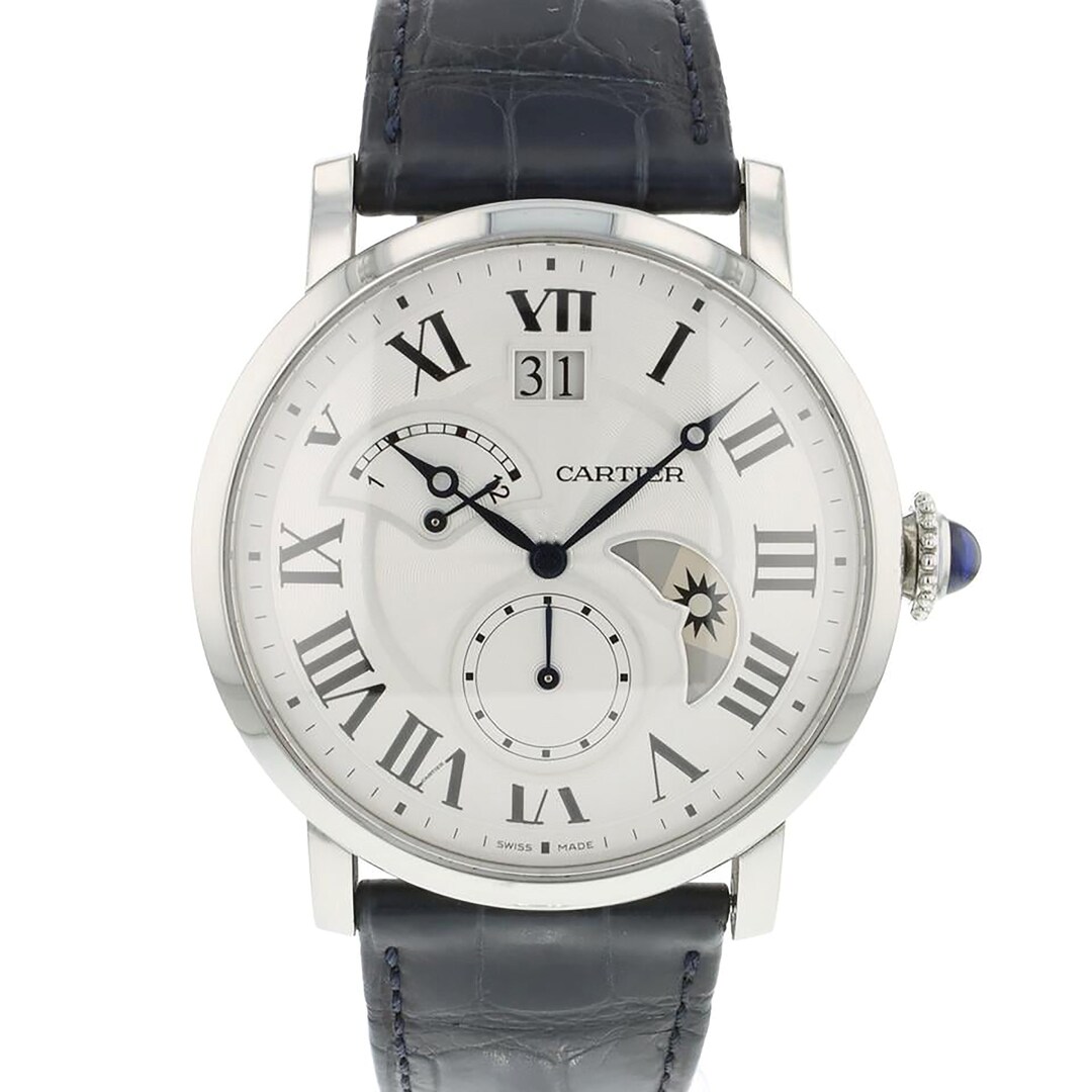 Cartier Rotonde De Cartier Large Date Retrograde Second Time With Day ...