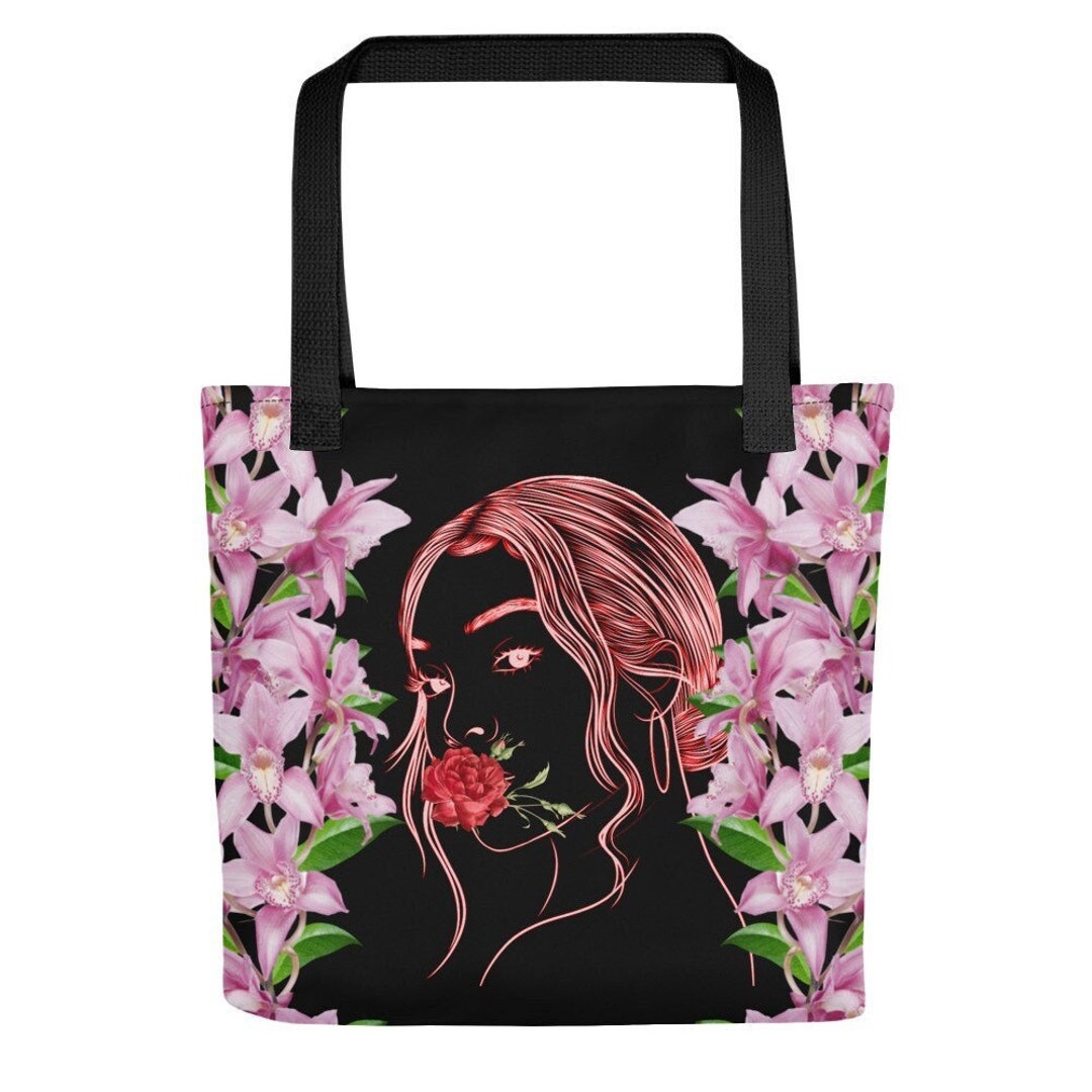 Vibrant Graphic Tote Statement Shoulder Bag for a Pop of Color Durable ...