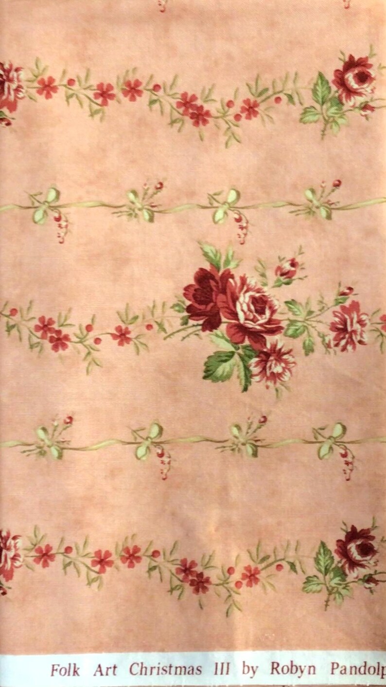 Folk Art Christmas Lll Fabric by Robyn Pandolph for Moda - Etsy