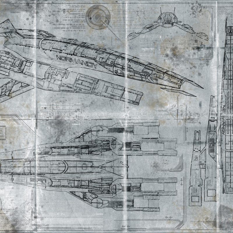Mass Effect 1 Maps - Etsy New Zealand
