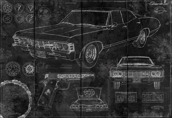 67 Impala 4 Portes Surnaturelle