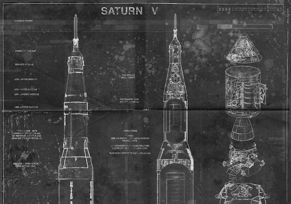 Diagram Of Apollo 11 Spacecraft