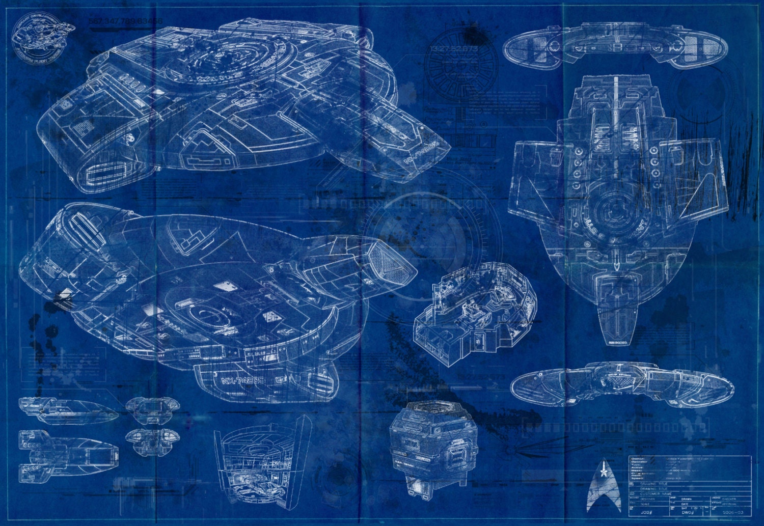 Star Trek Deep Space 9 USS Defiant NX 74205 - Etsy UK