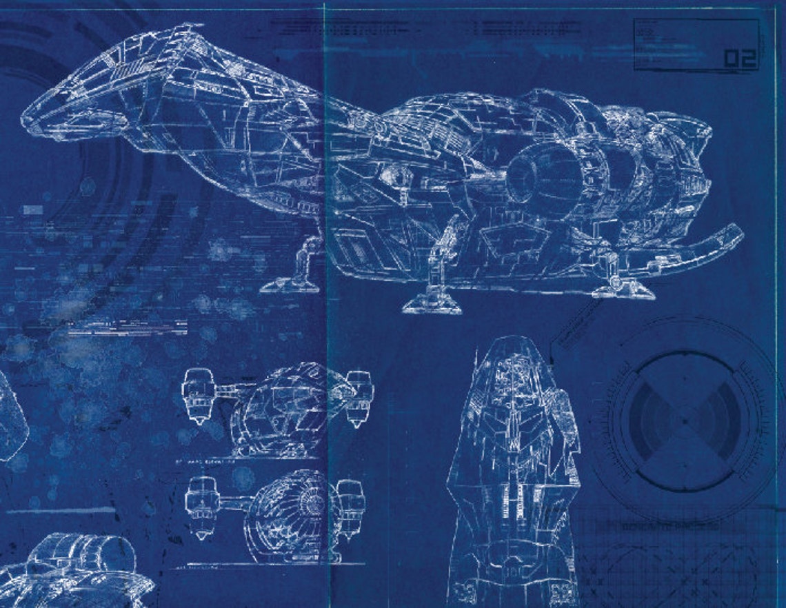 Firefly / Serenity Blueprint Art Print - Etsy