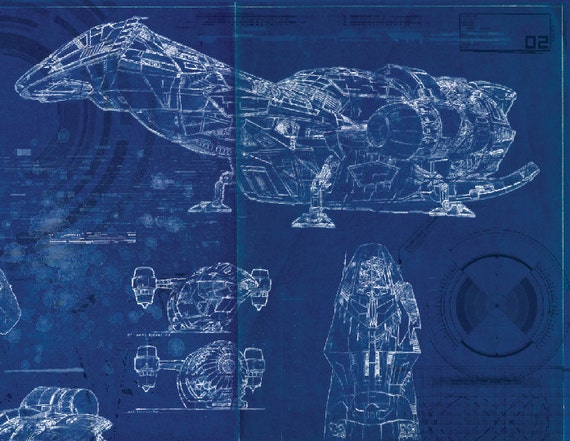 Firefly Serenity Ship Blueprints