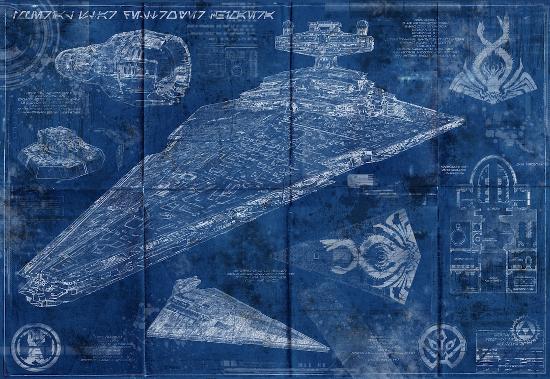 Chimaera - Admiral Thrawn's Star Destroyer - Etsy