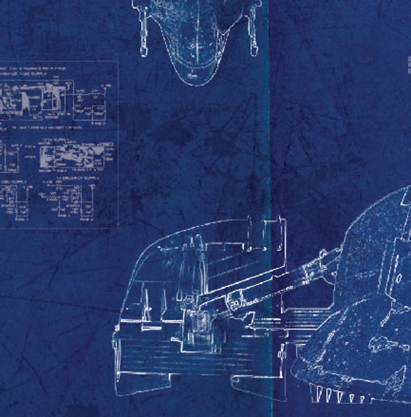 Slave 1 Boba Fett Star Wars Poster Blueprint (A2 = 420mm*594 or 16.5 ...