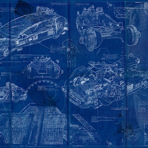 Bladerunner / Spinner Blueprint - Etsy