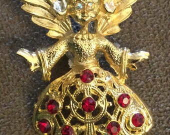 Ruby Guardian Angel - Etsy