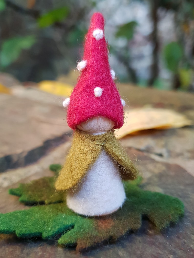 Toadstool Gnomes (set of 3) - Etsy