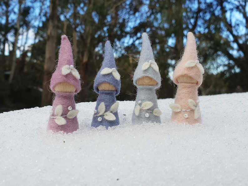 Winter Gnomes set of 4 - Etsy