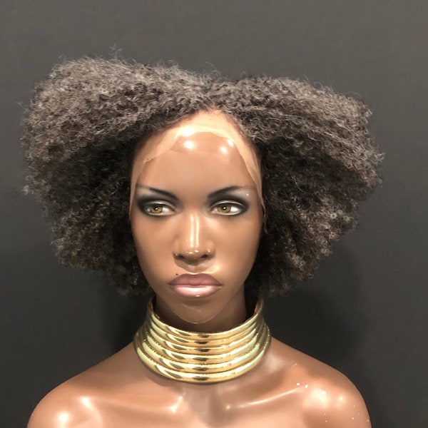Salt And Pepper Wig Etsy