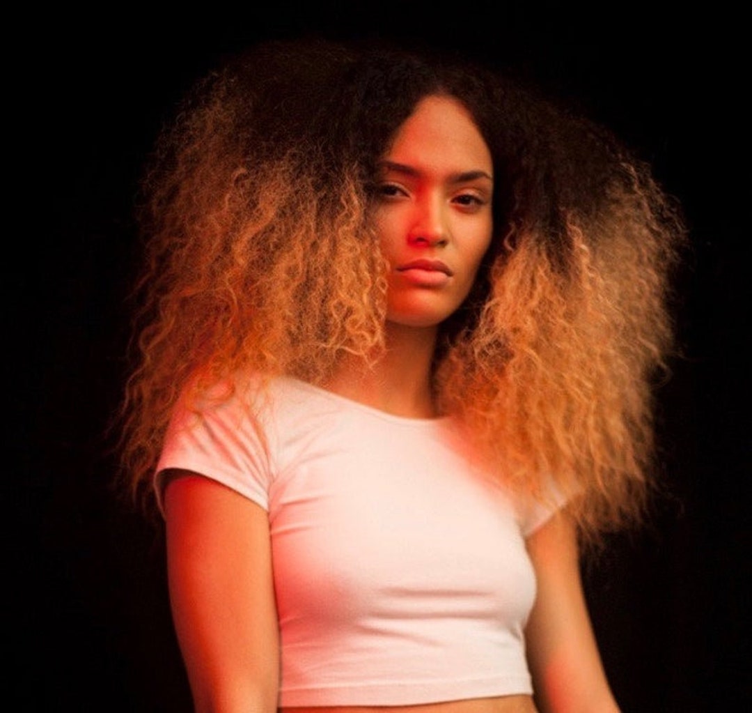 Essence Wigs 'fro-majesty' Ombre Golden Blonde Lace Front Wig 100% ...