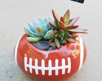 Football planter | Etsy