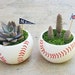 Unique Baseball Fans Lover Ceramic Planter Bowl Pot Customize | Etsy