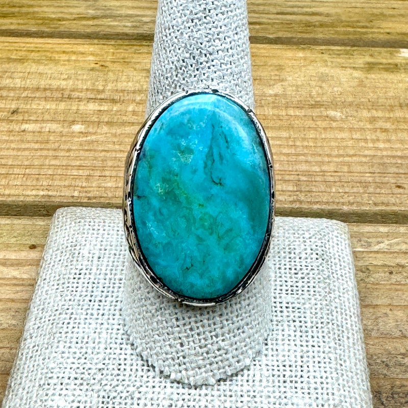 Large Turquoise Ring - Etsy
