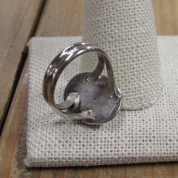 Vintage Sterling Silver Shadow Box Fire Agate Ring Si… - Gem