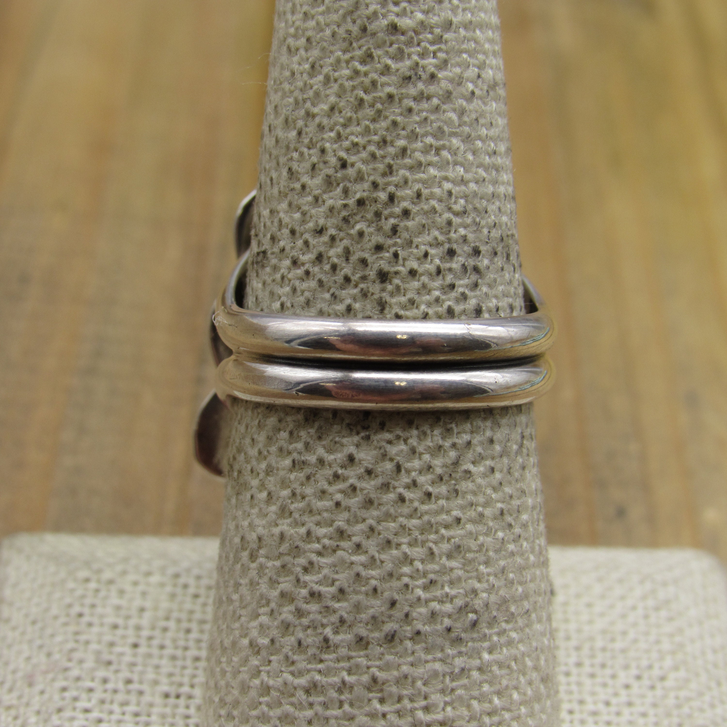 Vintage Sterling Silver Repurposed Ring Size 7.75 | Etsy