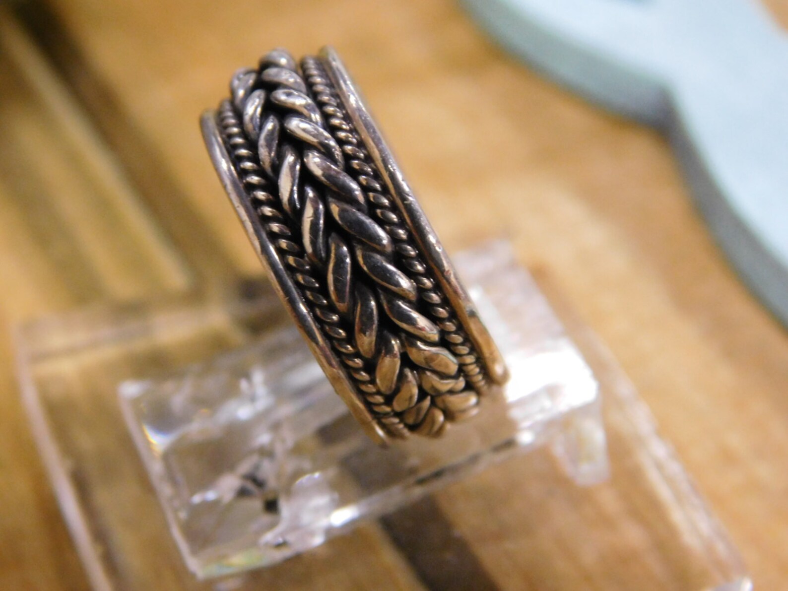 Rope Design Sterling Silver Band Ring Size 5.75 - Etsy