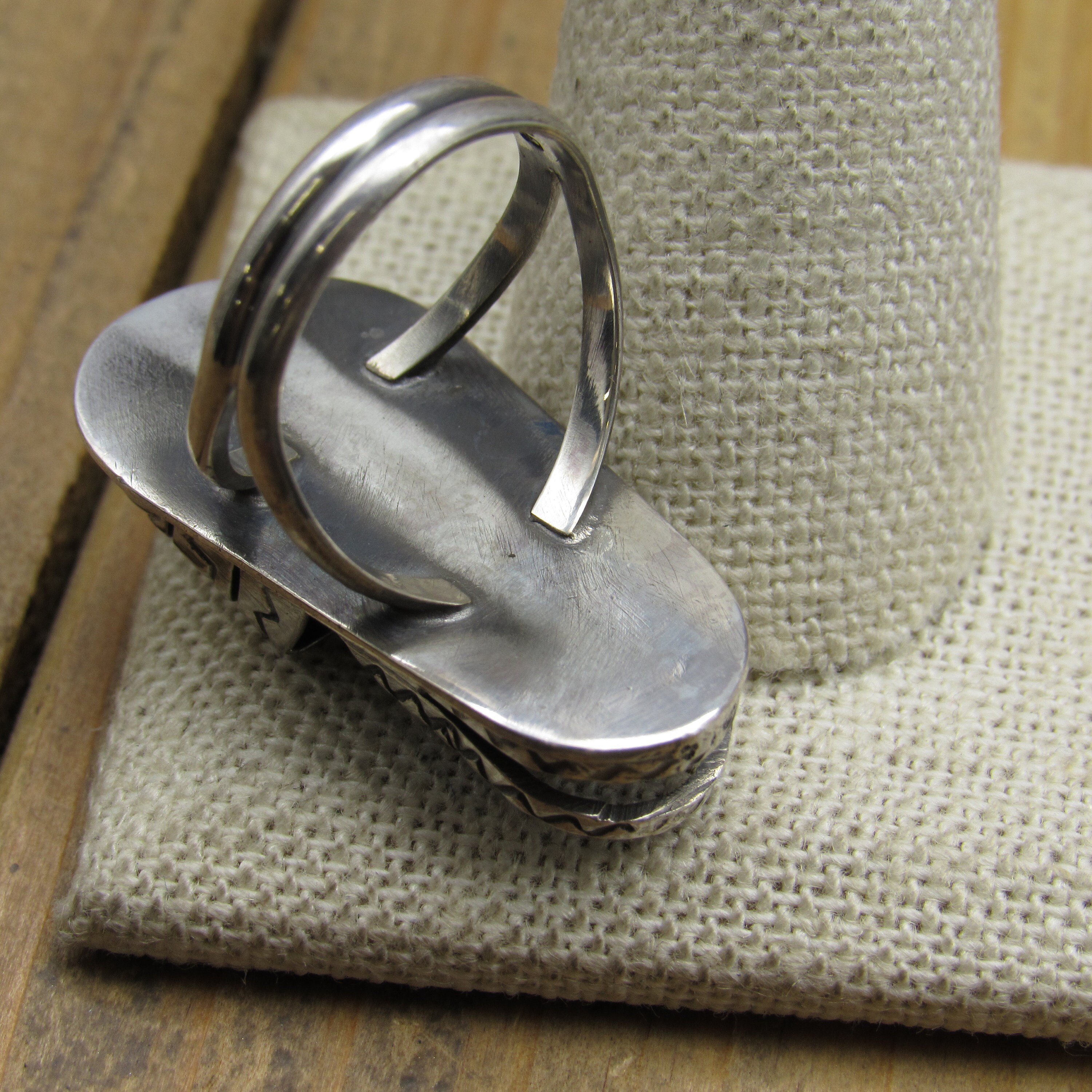 Vintage Sterling Silver Sandal Ring Size 7.25 - Etsy