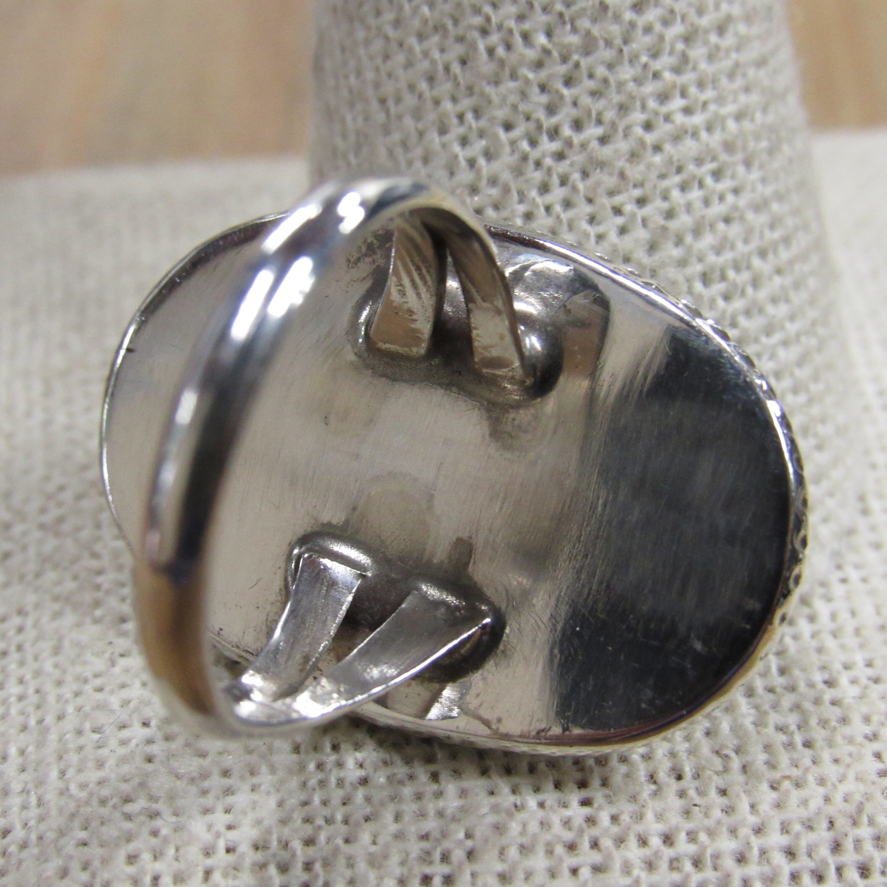 Oval Vintage Sterling Silver Southwestern Multi Stone Inlay | Etsy