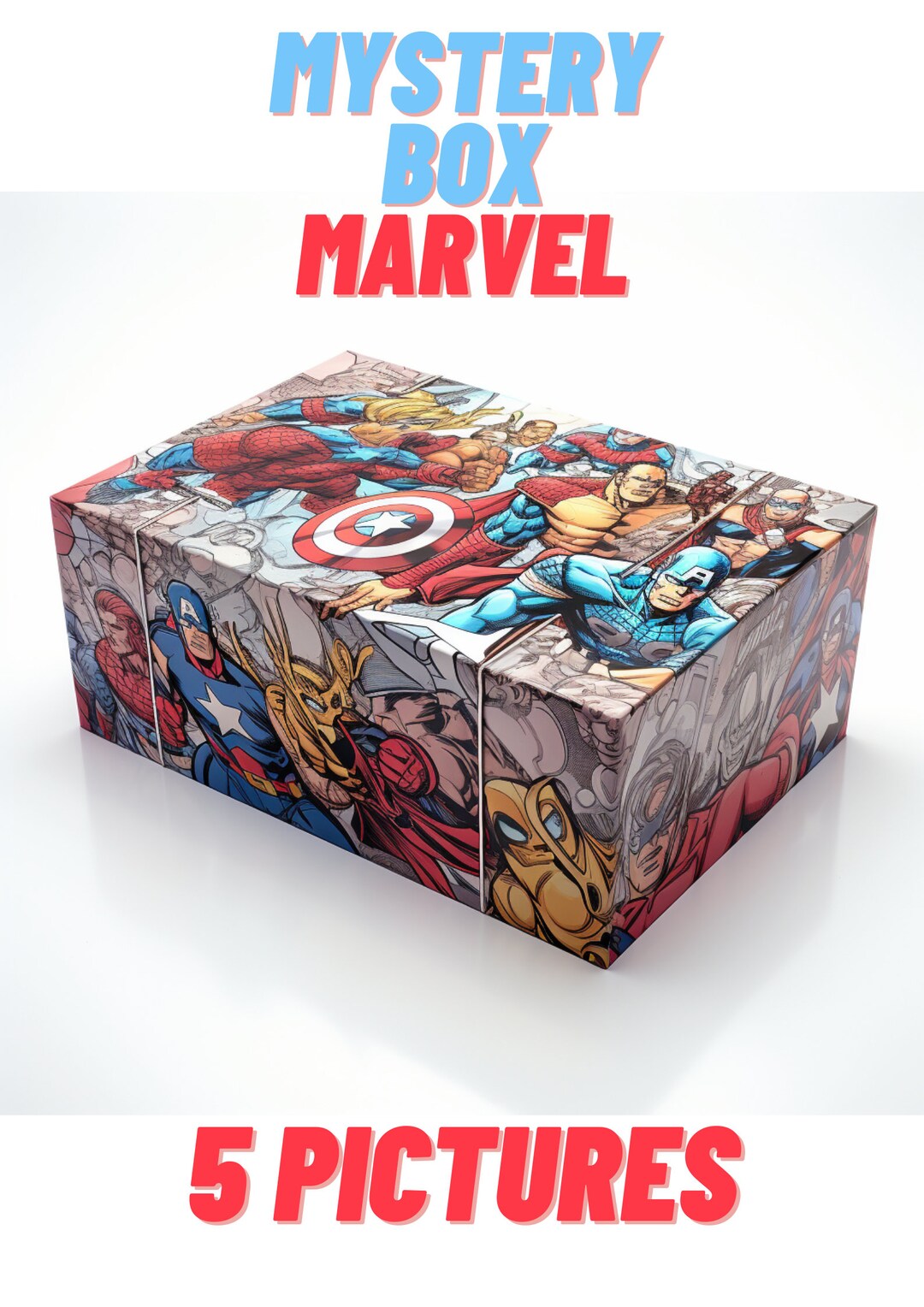 Marvel Mystery Box 5 PNG 20 Oz Skinny Tumbler Sublimation - Etsy