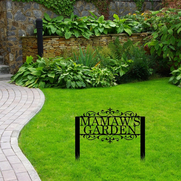 Metal Garden Signs - Etsy