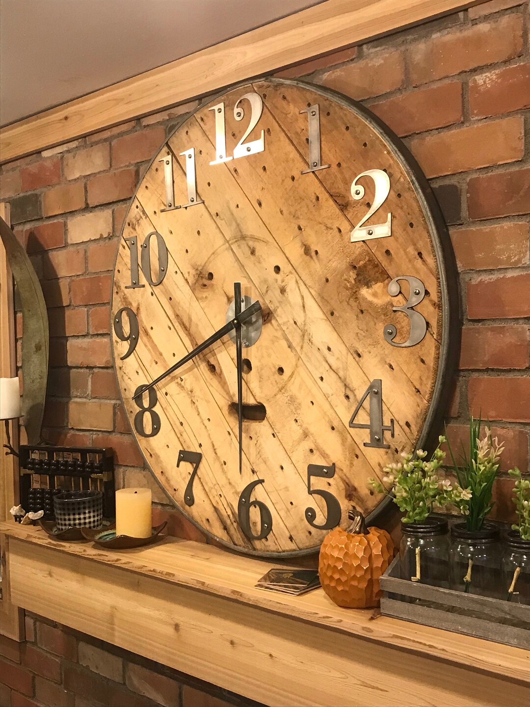 Metal Numbers BUNDLE for DIY Clock (4.5" Tall) | Rustic Letters | Metal ...