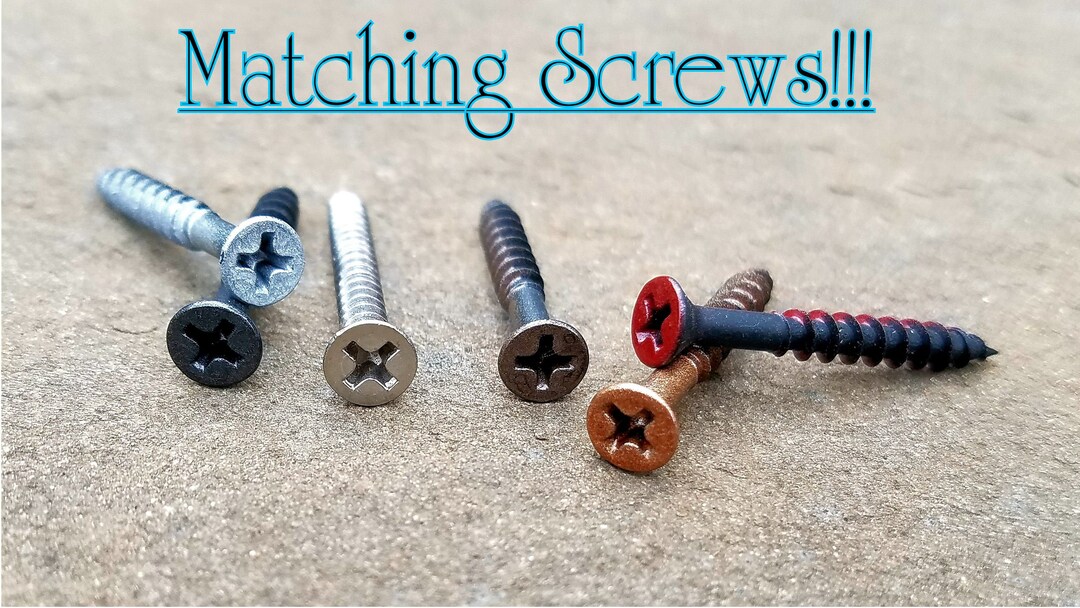 Matching Painted Screws for Custom Metal Signs – Hardware Pack of 2 ...