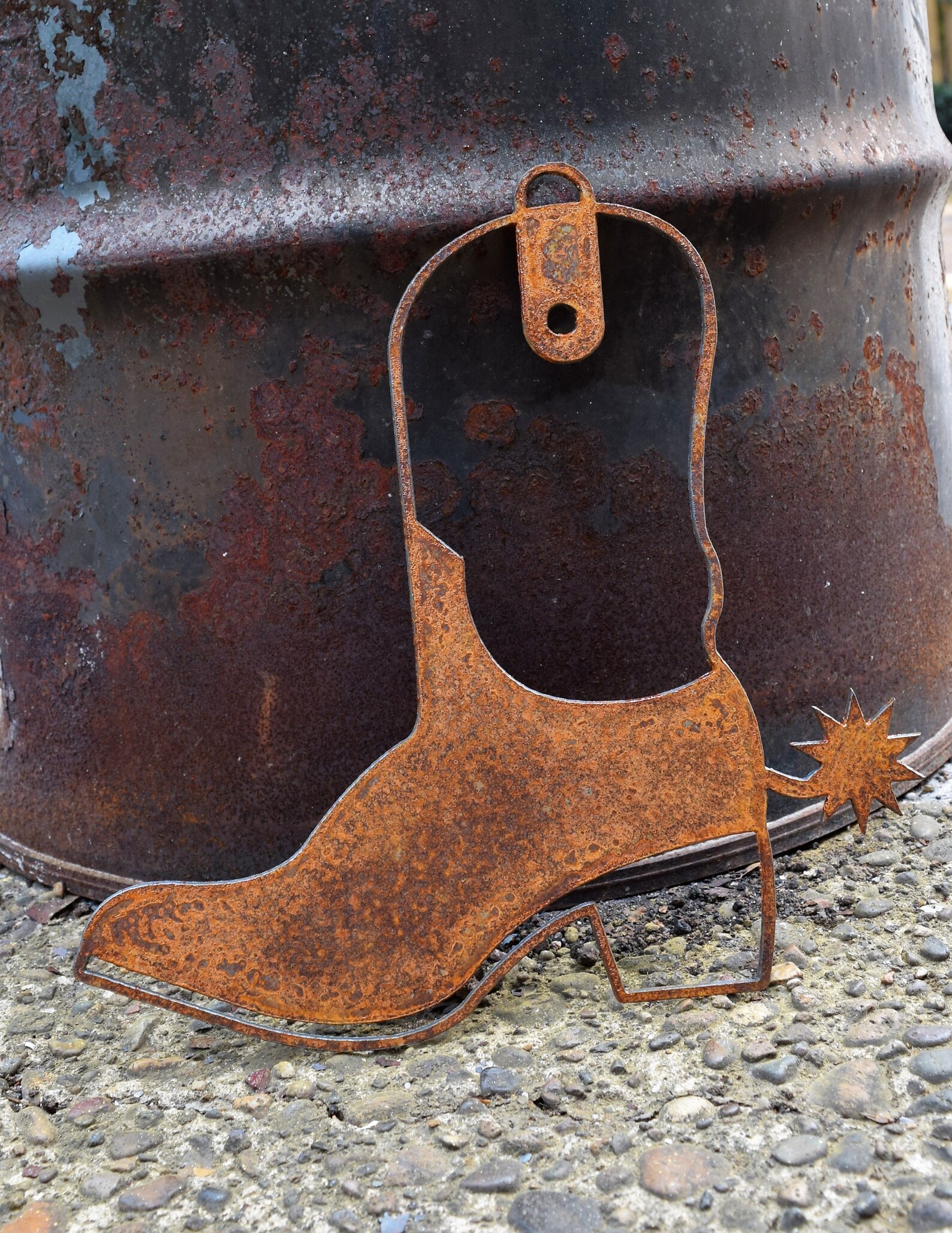 Cowboy Boots Metal Cowboy Boots Metal Boots Rustic - Etsy