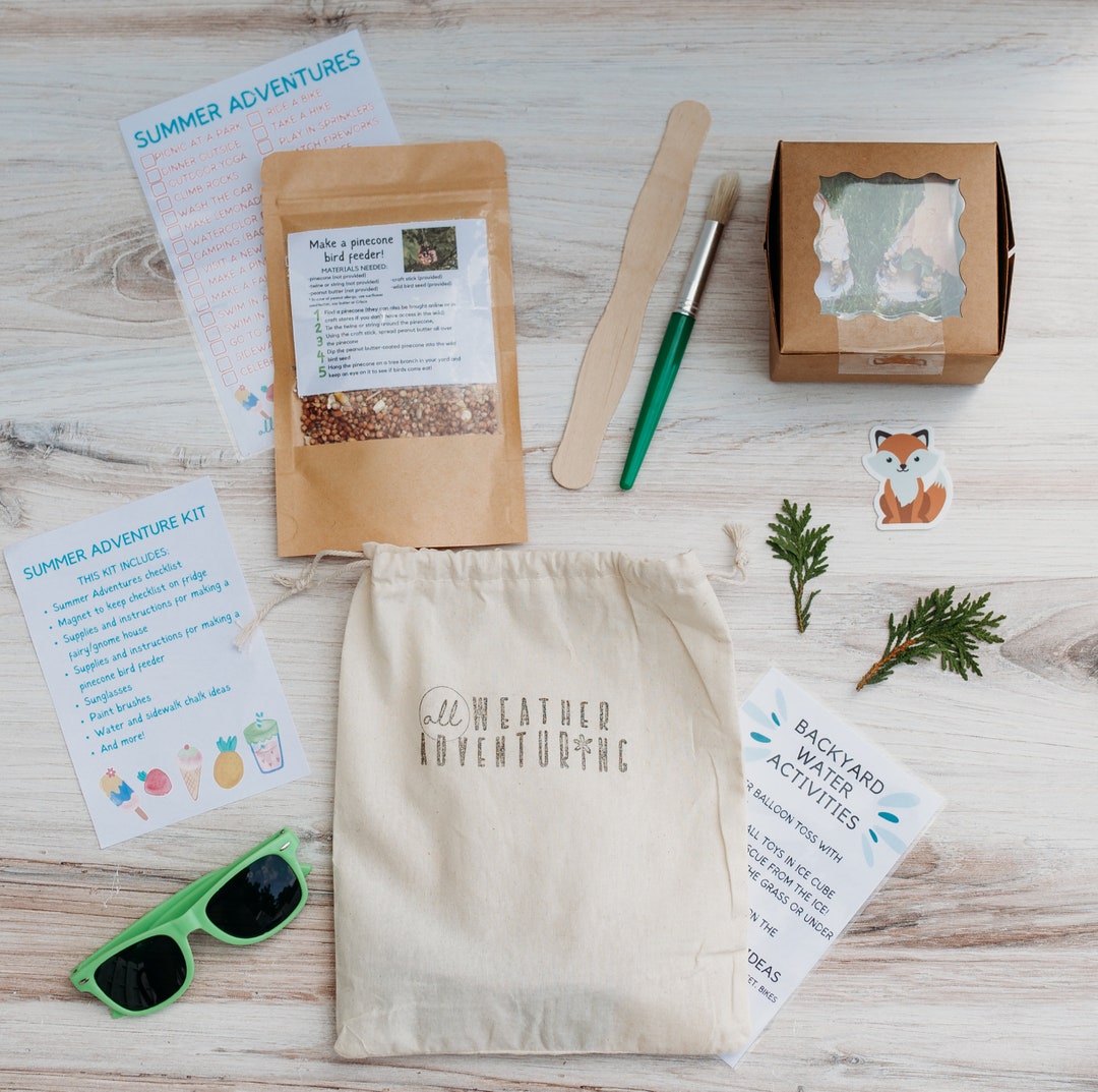 SUMMER Adventure Kit - Nature-based Learning - Connect With the Seasons ...