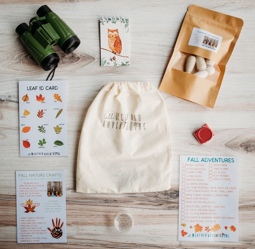FALL Adventure Kit - Nature-based Learning - Connect With the Seasons ...