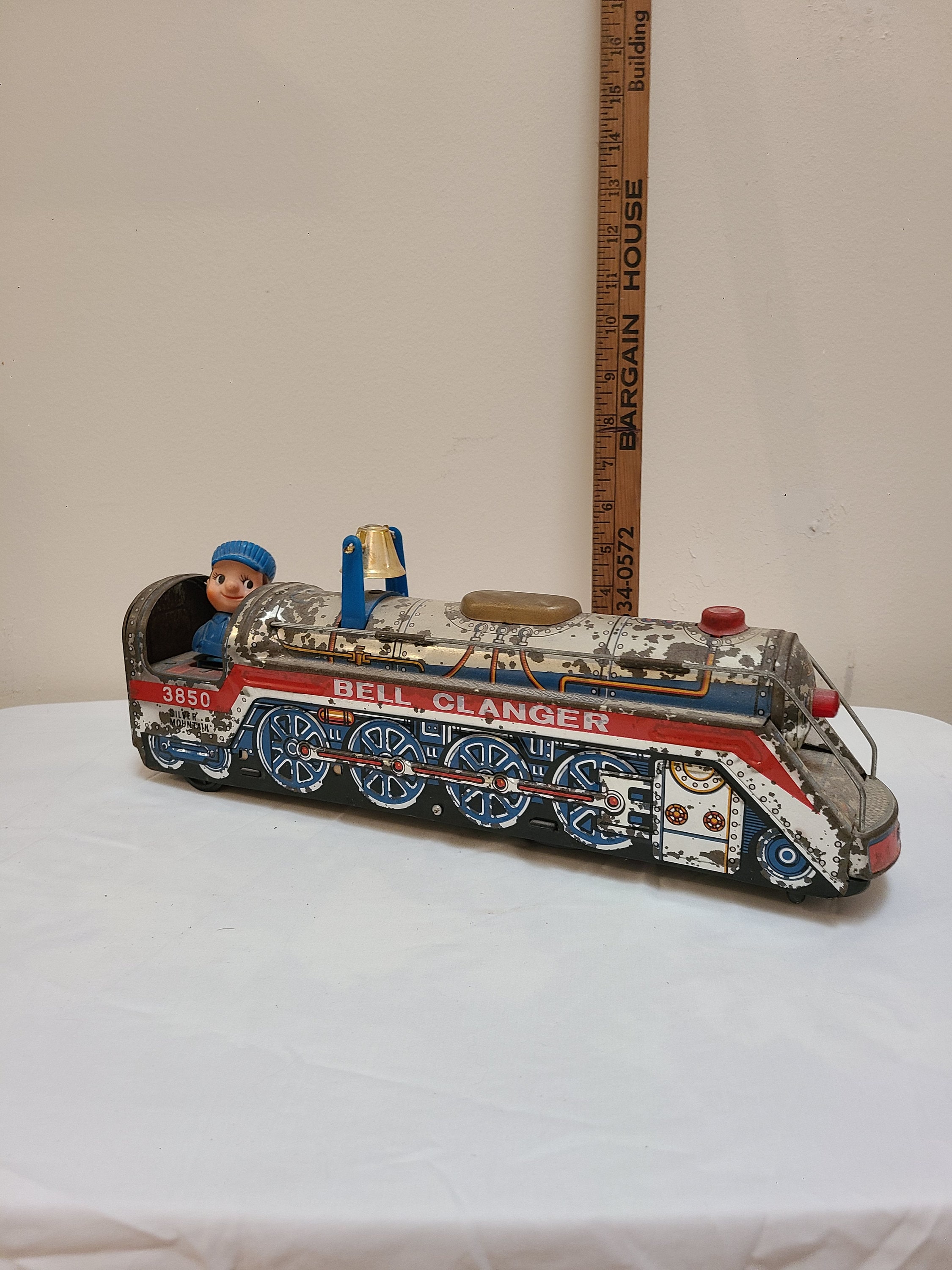 Vintage 1960s Silver Mountain Bell Clanger 3850 Train - Etsy