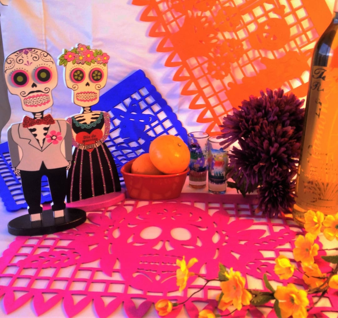 Day of the Dead Altar Paper - Dia De Los Muertos Papel Picado - Cut ...